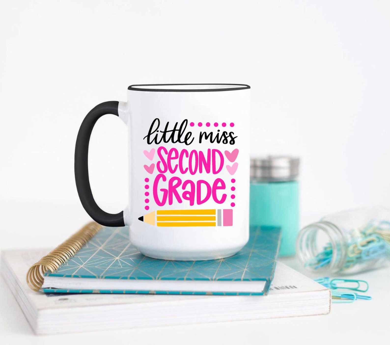 Little Miss Second Grade SVG Back to School SVG Grade Level - Etsy