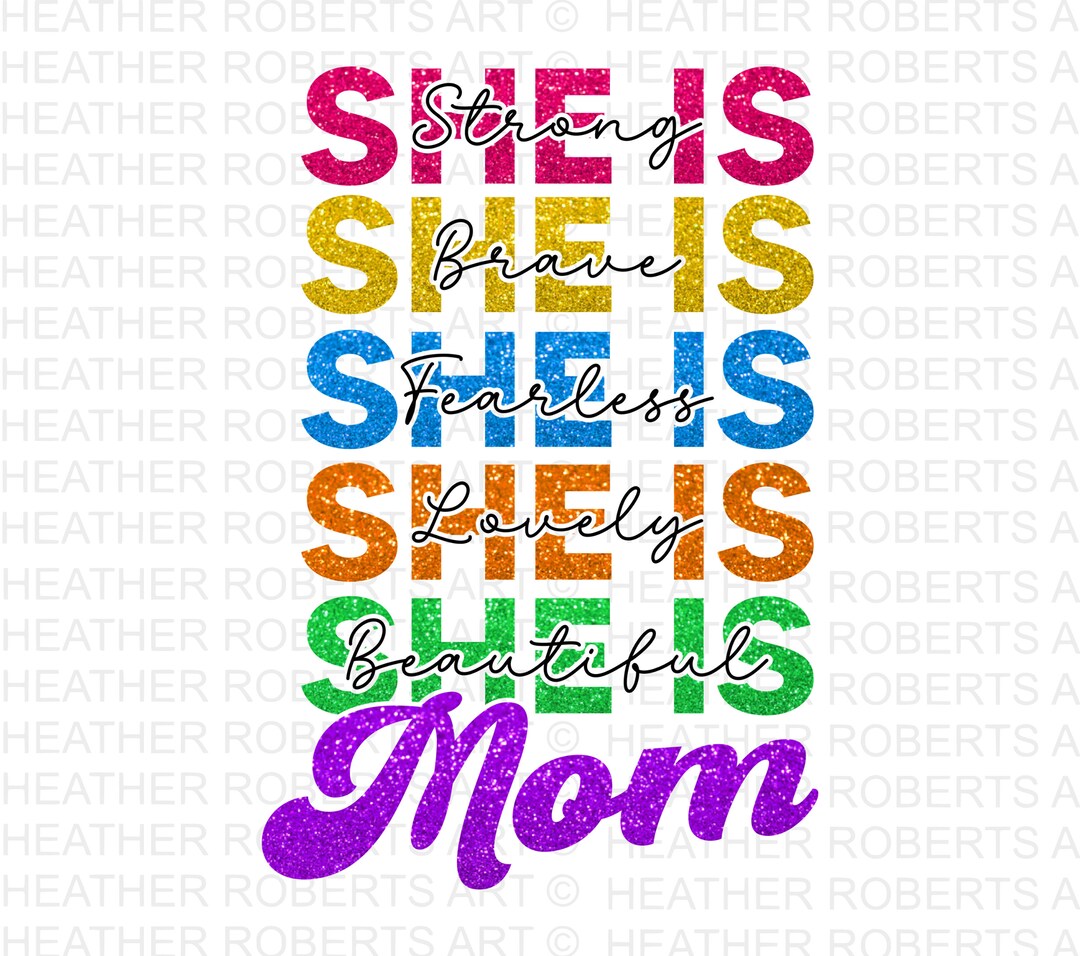 She is Mom Sublimation PNG, Retro Mother PNG, Blessed Mom Png, Mom ...