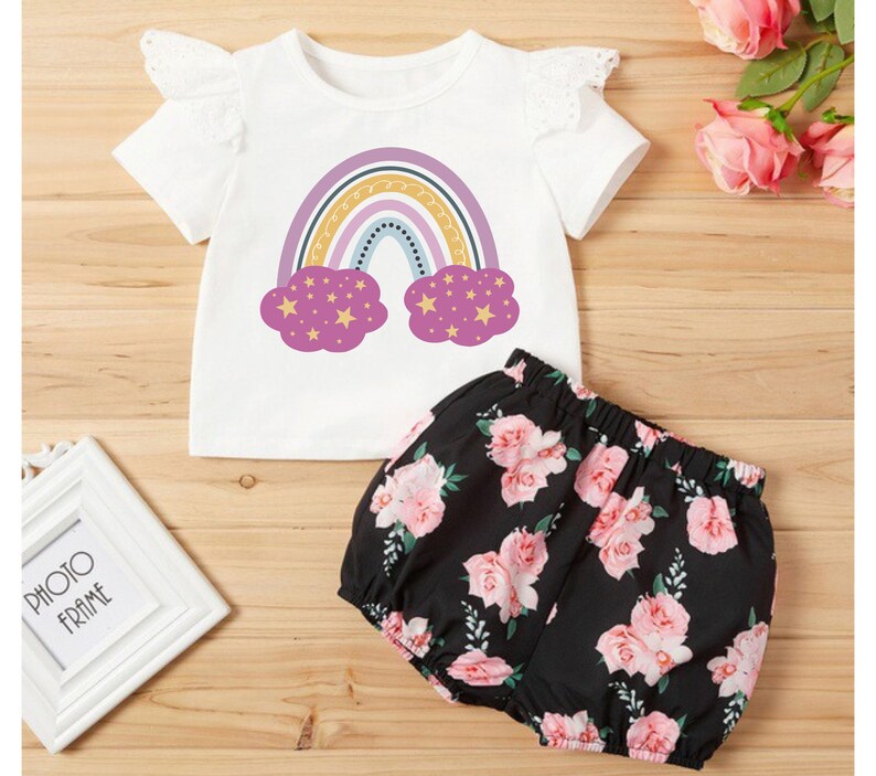 Rainbow SVG Bundle Baby Rainbow SVG Bundle Nursery Rainbow - Etsy