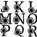 Sunflower Alphabet and Numbers SVG, Sunflower Monogram Frame Alphabet ...