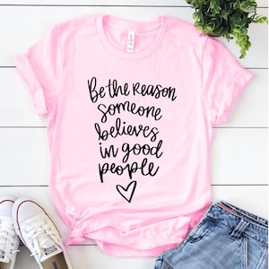 Believe in Good People SVG: Positive Inspirational Quote (digital Files ...