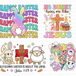 Easter Sublimation Bundle, Easter PNG, Easter Christian PNG, Easter ...