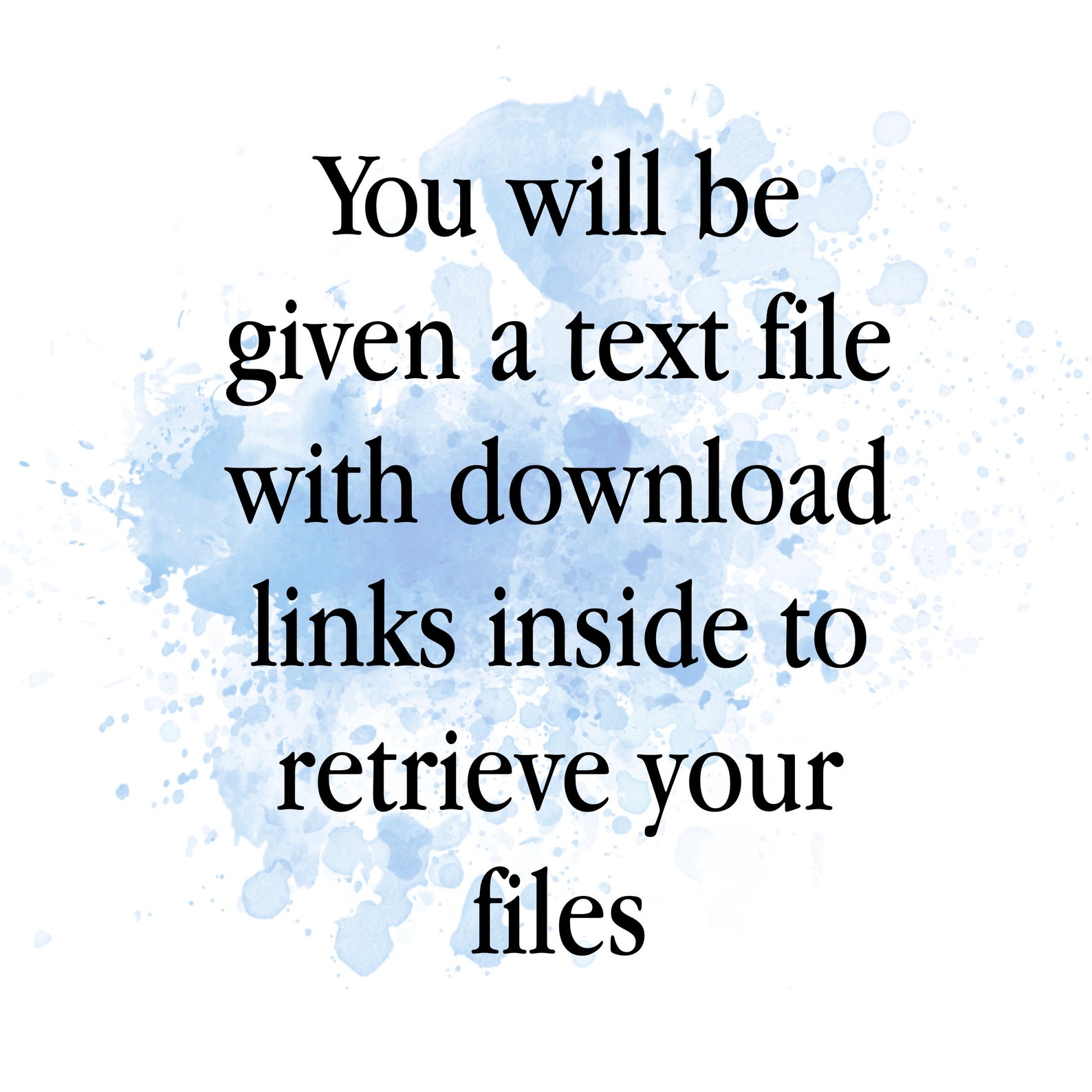 Blue Watercolor Splashes Splotches Clipart Blue Ink Paint - Etsy