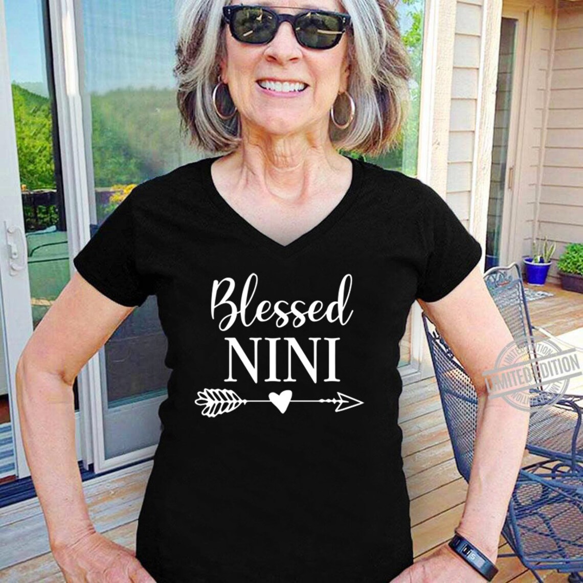 Blessed Nini Svg Grandma Shirt Svg Mimi Life Svg Nana Quote - Etsy