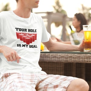Your Hole is My Goal Svg, Beer Pong SVG, Funny Beer Quotes, Beer Dad ...