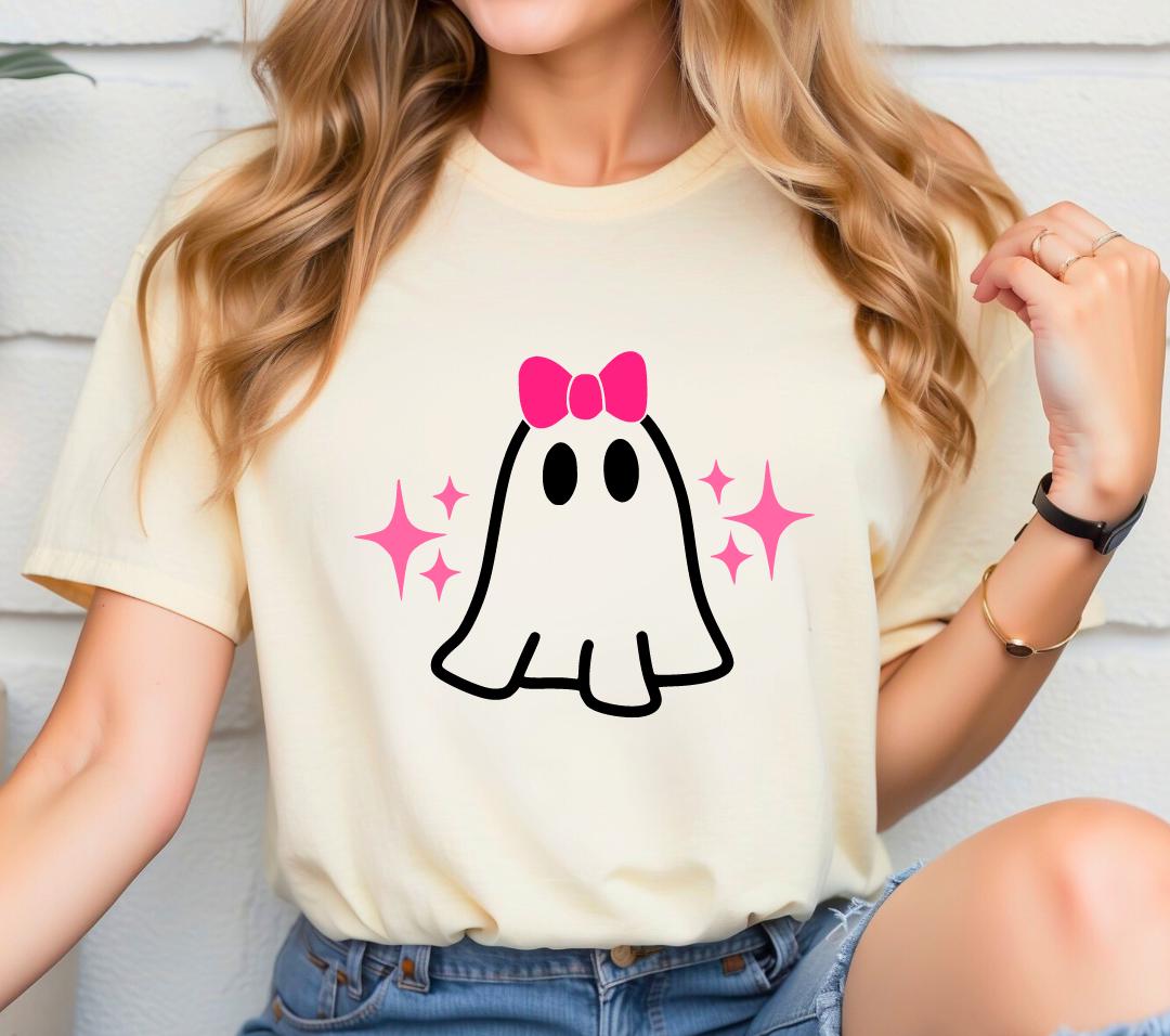 Ghost With Bow SVG: Halloween Clipart, Cut Files (digital Download) - Etsy