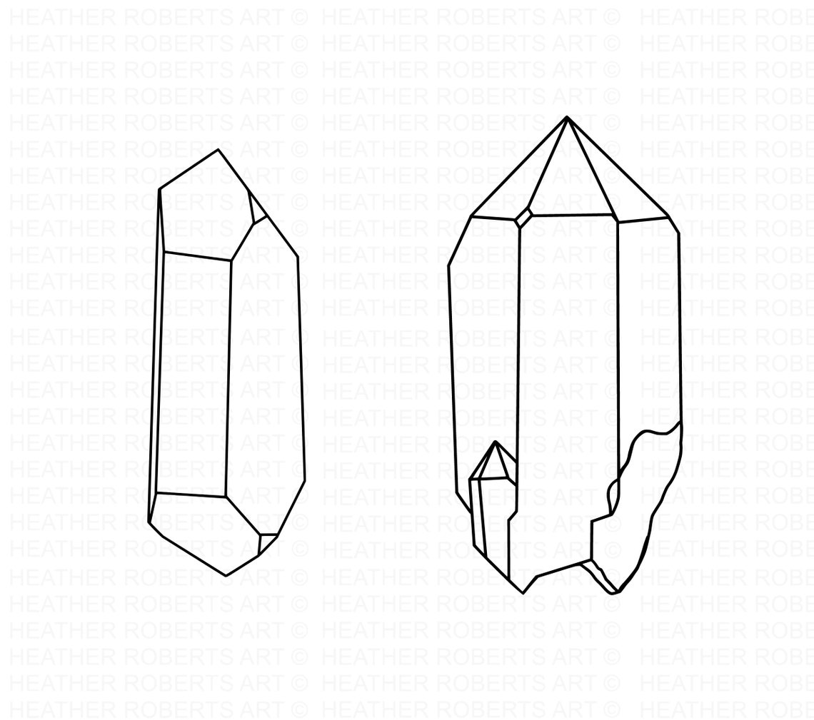 Crystal SVG Bundle Geometric Crystals SVG Bundle Magic - Etsy