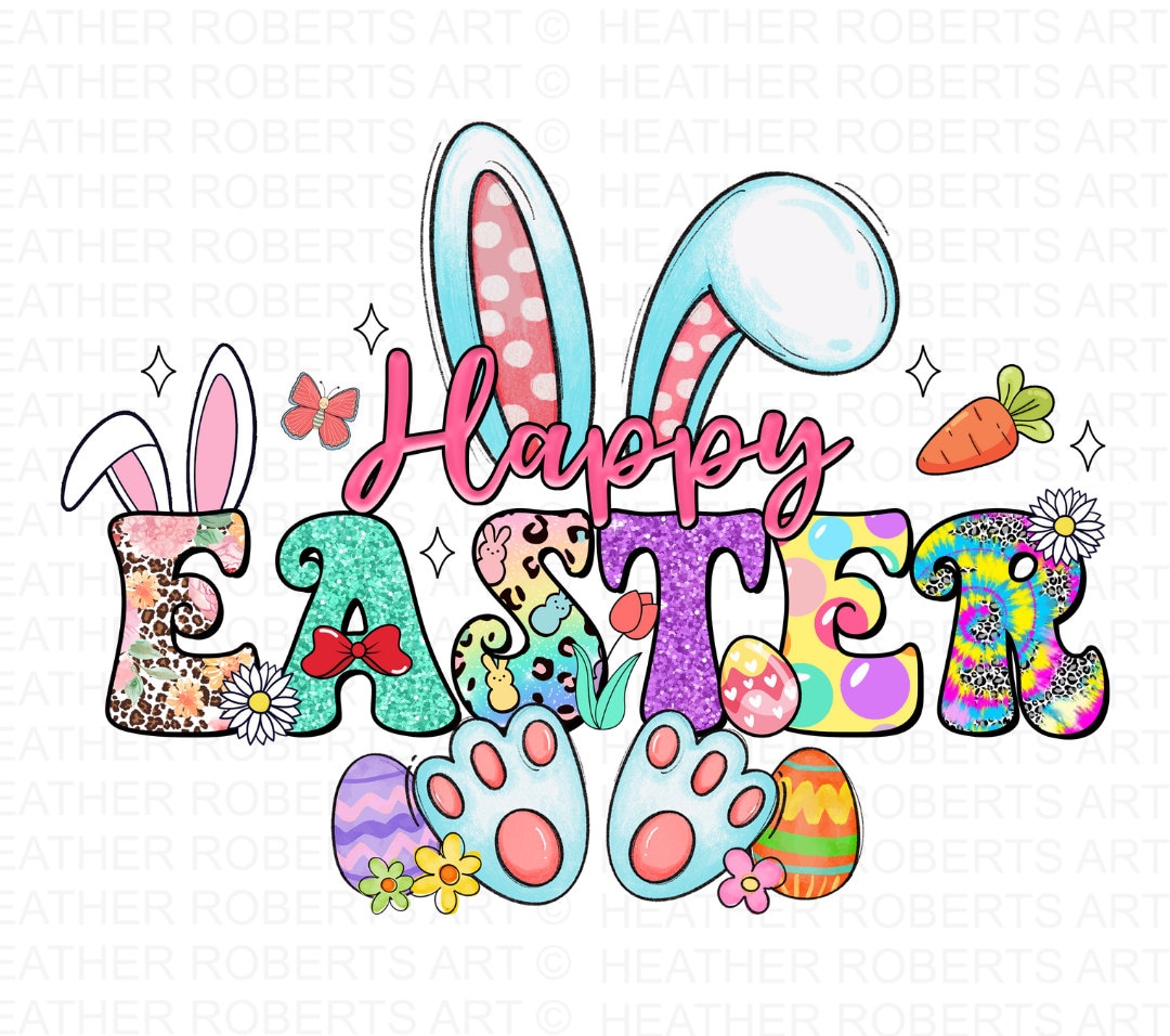 Happy Easter PNG, Easter Png, Spring PNG, Easter Egg Png, Easter ...