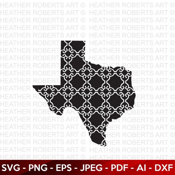 Texas Pattern Design SVG Texas Svg Texas Clipart Texas - Etsy