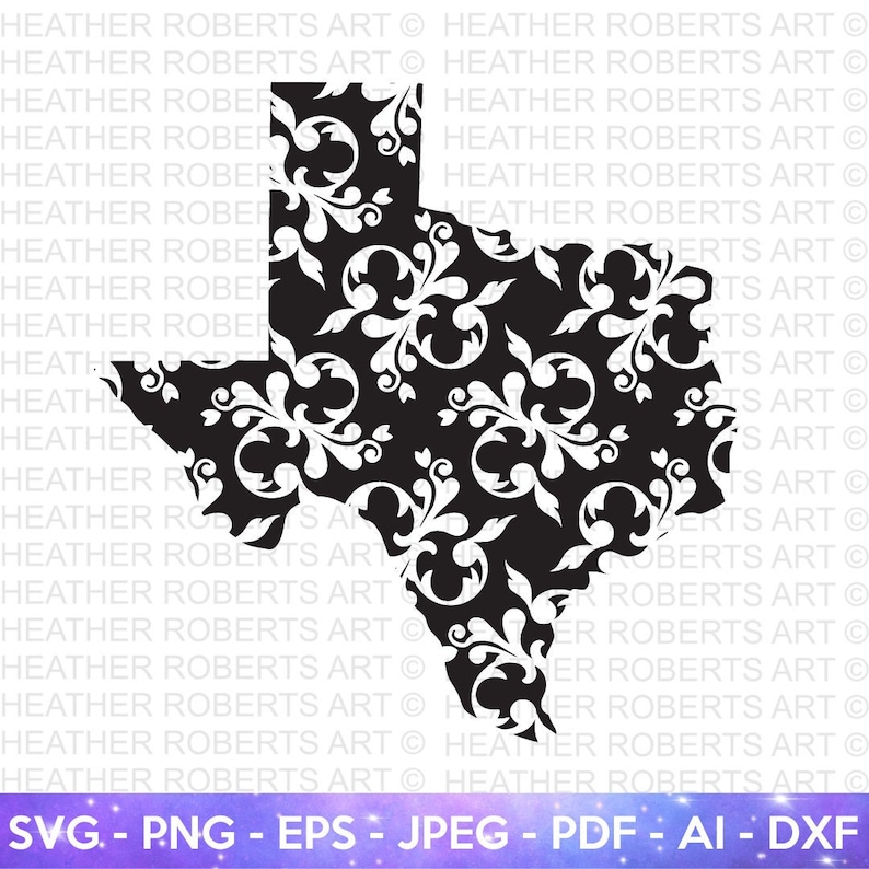 Texas Pattern Design SVG Texas Svg Texas Clipart Texas - Etsy