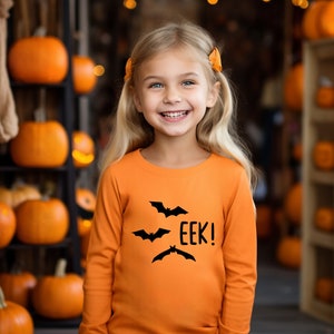 Eek SVG, Bat SVG, Creepy Svg, Halloween Shirt Svg, Scary Svg, Hand ...