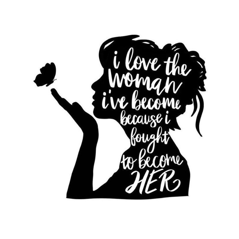Strong Woman Svg Women Empowerment Svg Fierce Svg Girl Etsy