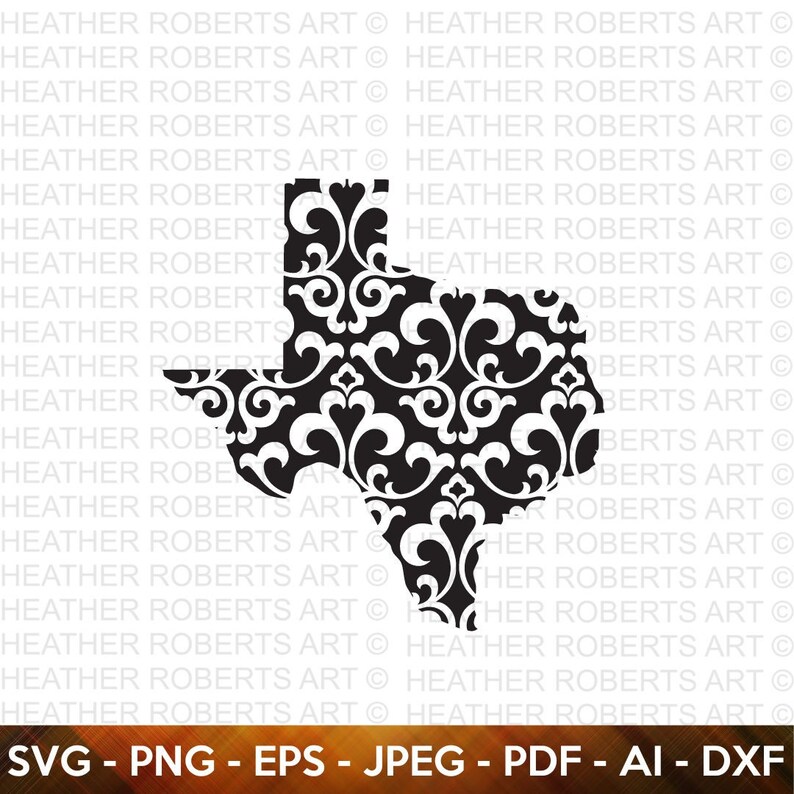 Texas Pattern Design SVG Texas Svg Texas Clipart Texas - Etsy