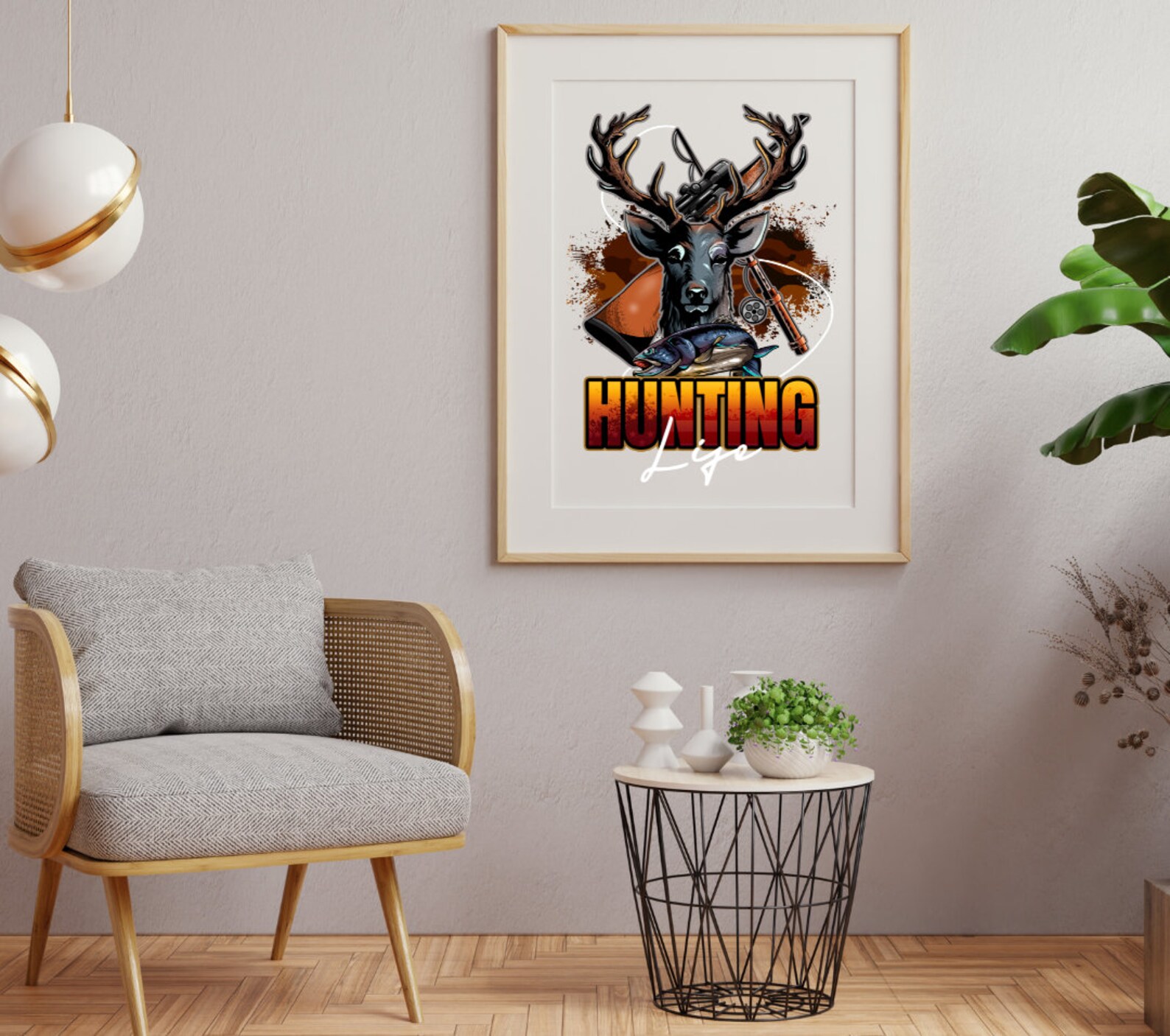 Hunting Life PNG: Deer, Fishing, Father's Day Sublimation (digital ...