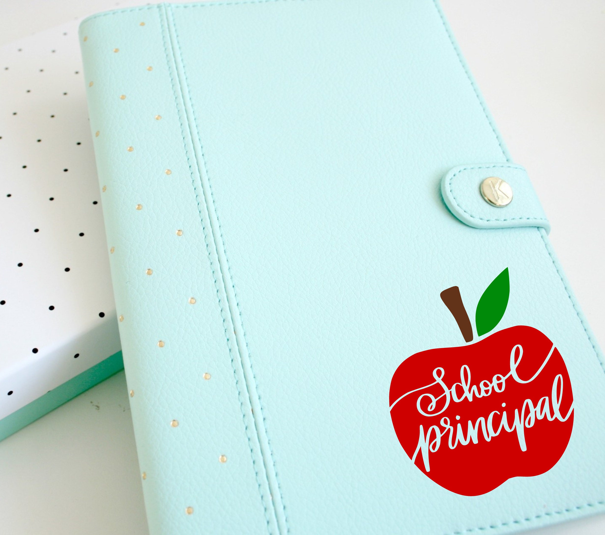 School Principal Apple SVG: Back to School Gift (digital Files) - Etsy