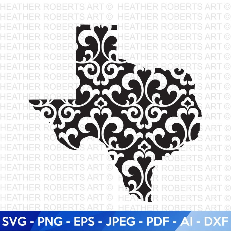 Texas Pattern Design SVG Texas Svg Texas Clipart Texas - Etsy