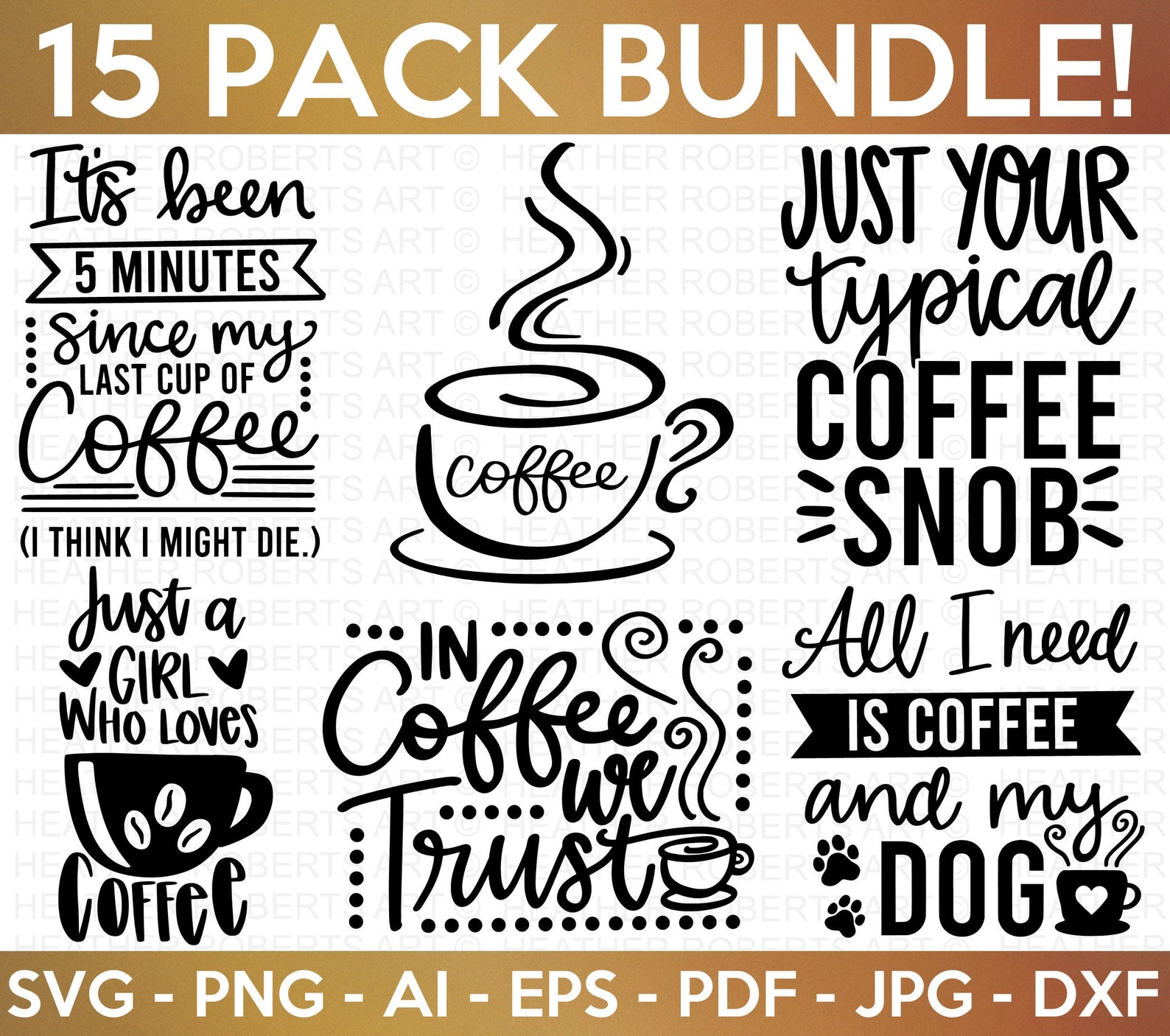 Coffee SVG Bundle Funny Coffee SVG Coffee Quotes Svg - Etsy