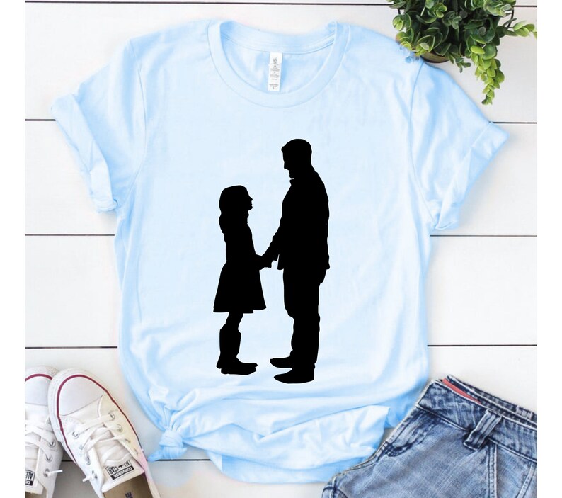 Father Daughter Silhouette SVG Dad Svg Father Daughter | Etsy