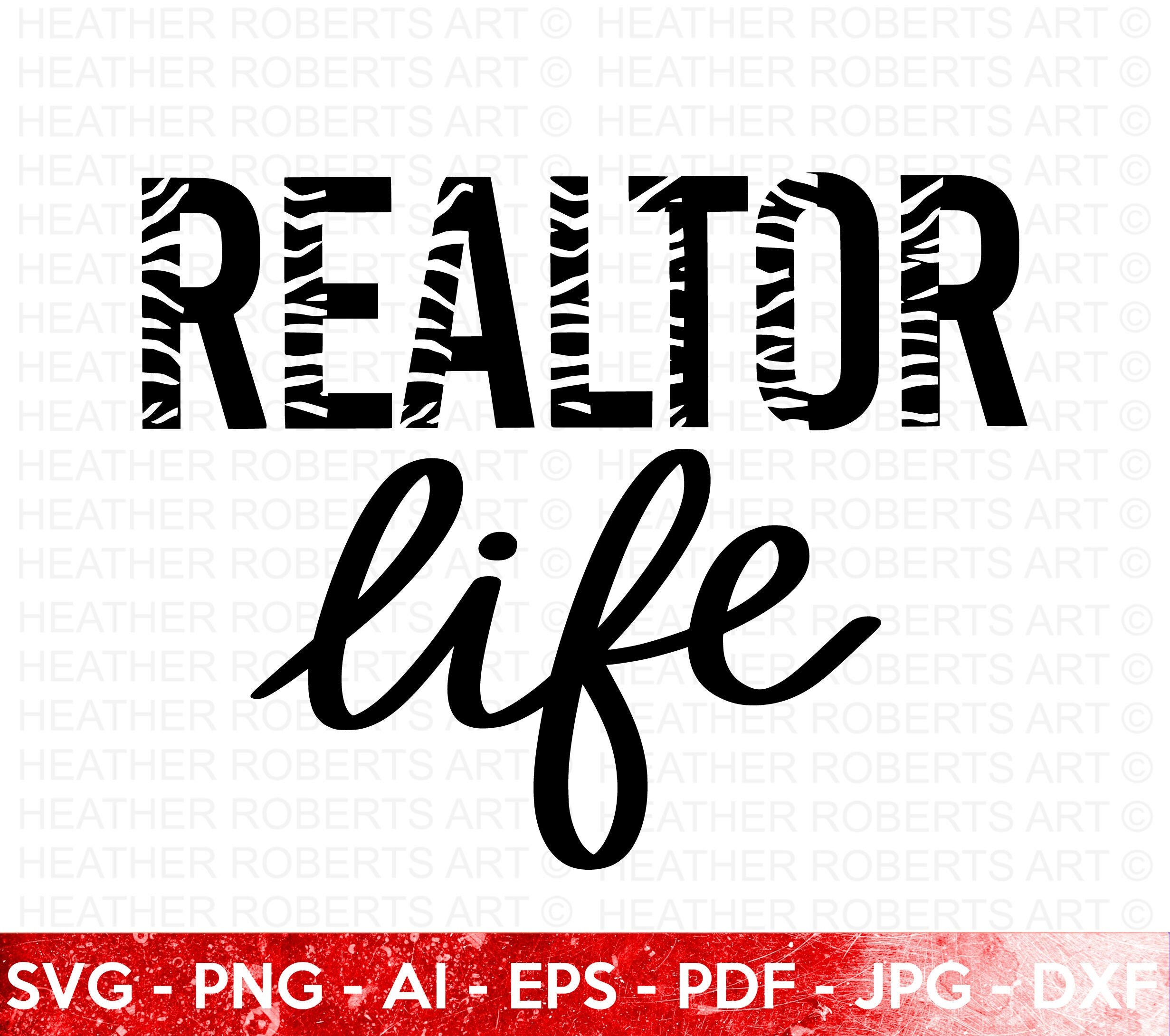 Realtor Life SVG Realtor Sublimation Real Estate Life SVG - Etsy