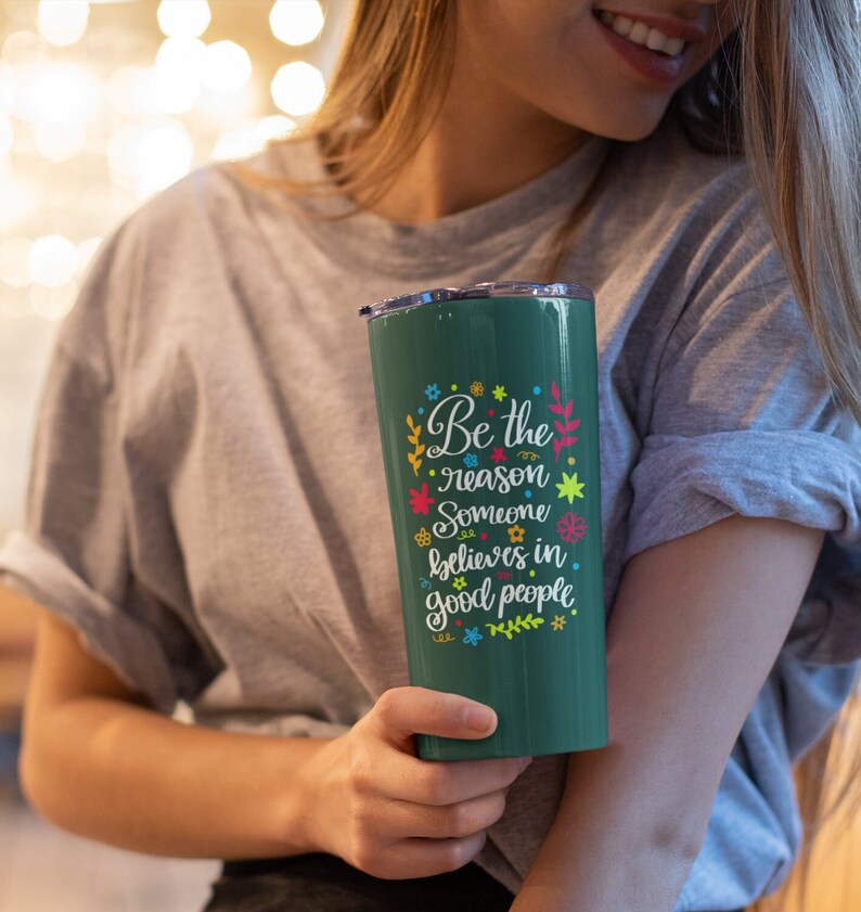 Believe in Good People Colored SVG Positive Quotes SVG Happy - Etsy