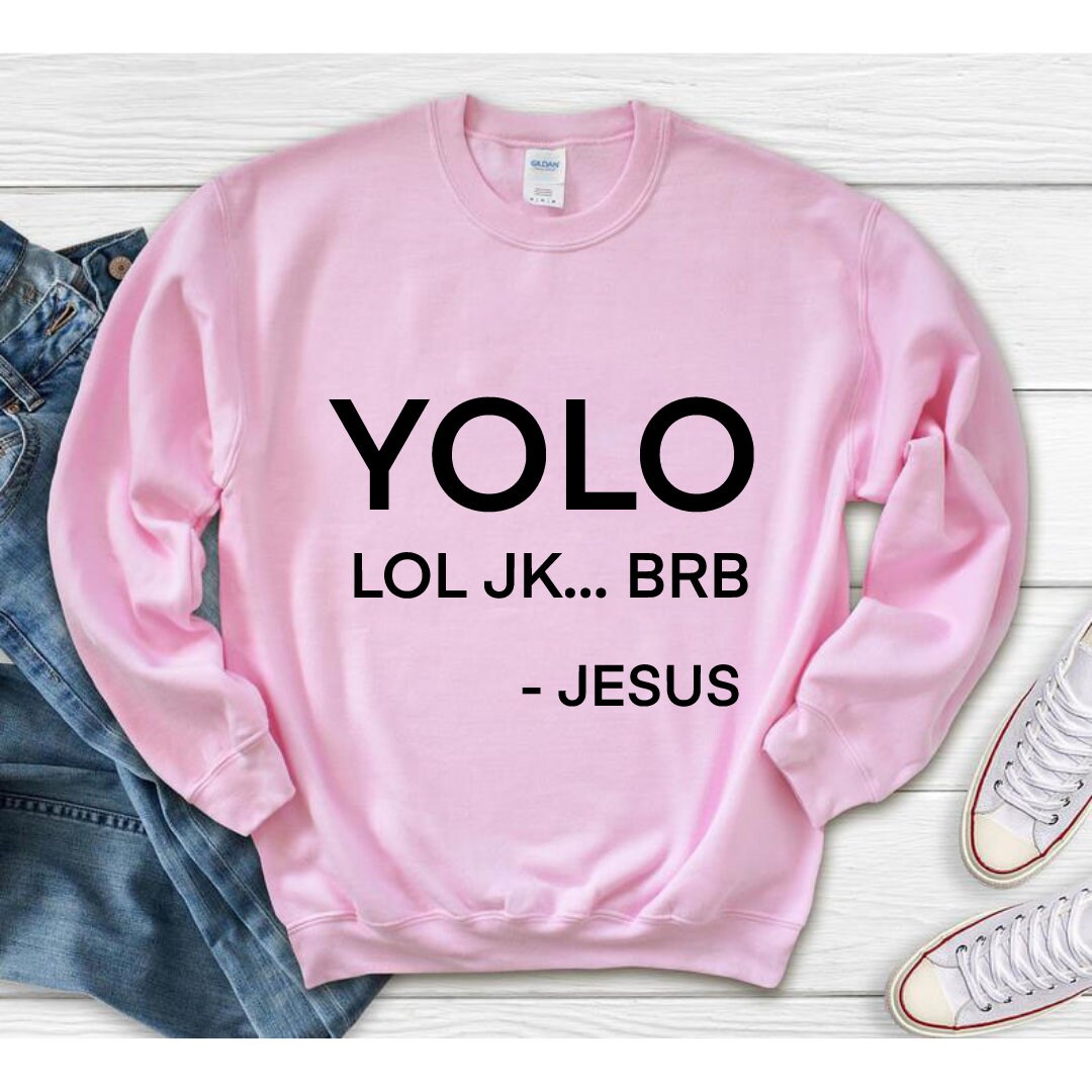 YOLO SVG You Only Live Once Svg Christian Easter SVG - Etsy