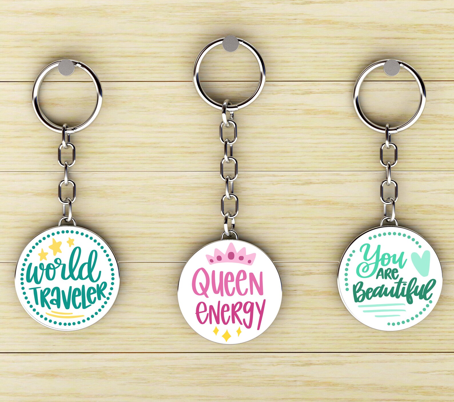 Keychain Quotes SVG Bundle, Keychain SVG Bundle, Designs for Keychains ...