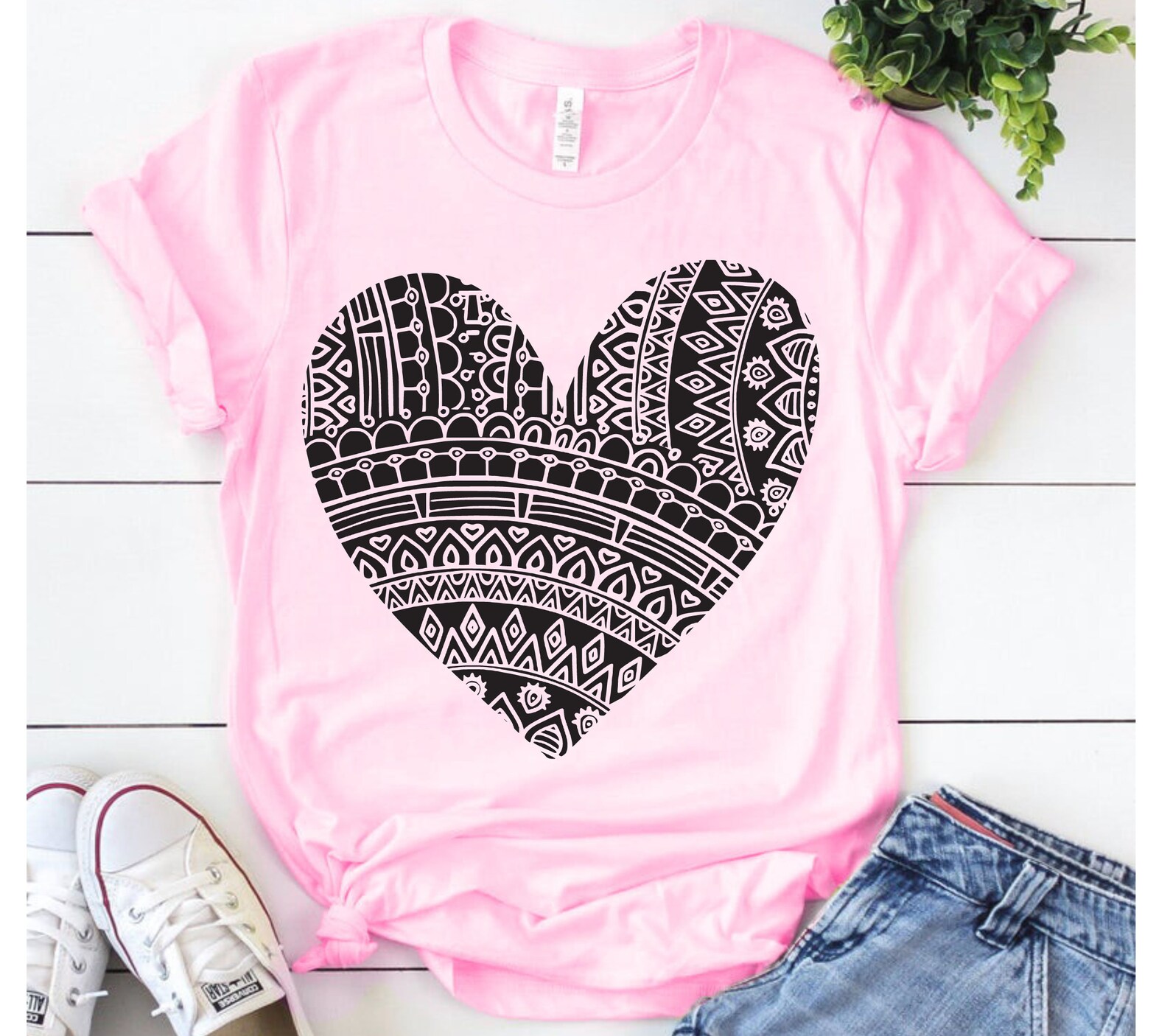 Heart SVG Bundle Patterned Heart SVG Sketch Hand-drawn - Etsy