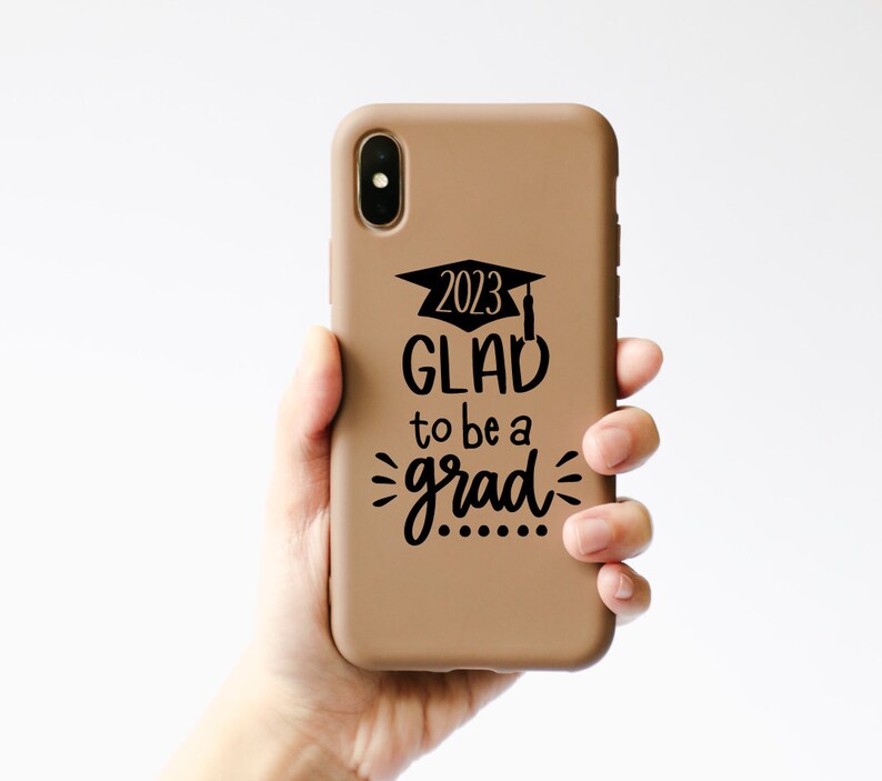 Glad to Be a Grad SVG Graduation Cap SVG Graduation 2023 - Etsy