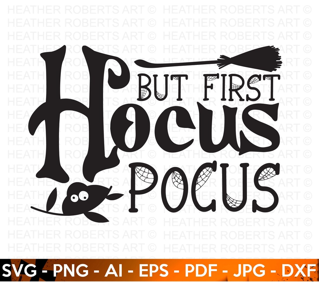 Hocus Pocus SVG: Halloween Ghost Vibes Cut Files (digital Download) - Etsy