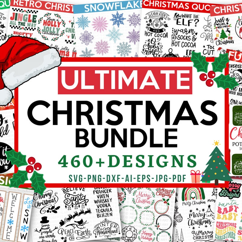 Christmas Svg - Etsy