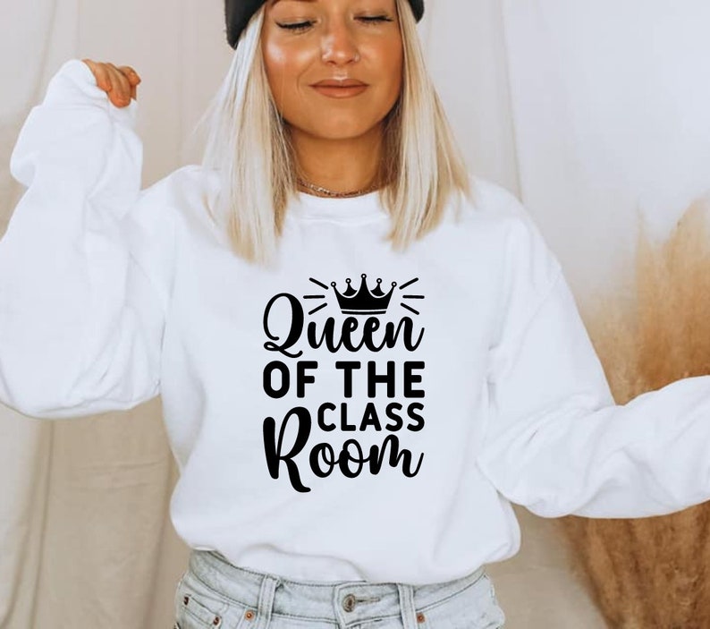 Queen of the Classroom SVG Back to School Svg School Svg - Etsy