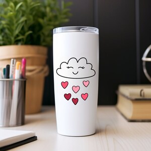Clouds With Hearts Svg, Heart SVG, Sketch, Hand-drawn Heart Svg ...