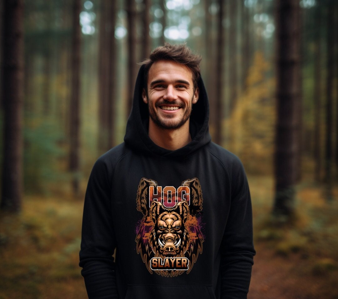 Hog Slayer Sublimation, Hog Hunting PNG, Hunting PNG, Father's Day ...