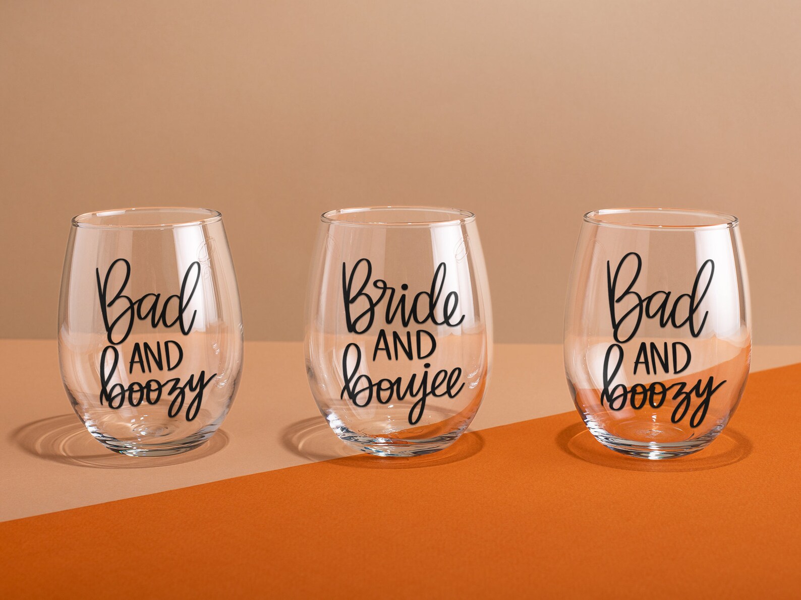 Bride and Boujee SVG Bad and Boozy SVG Bachelorette Party - Etsy Canada