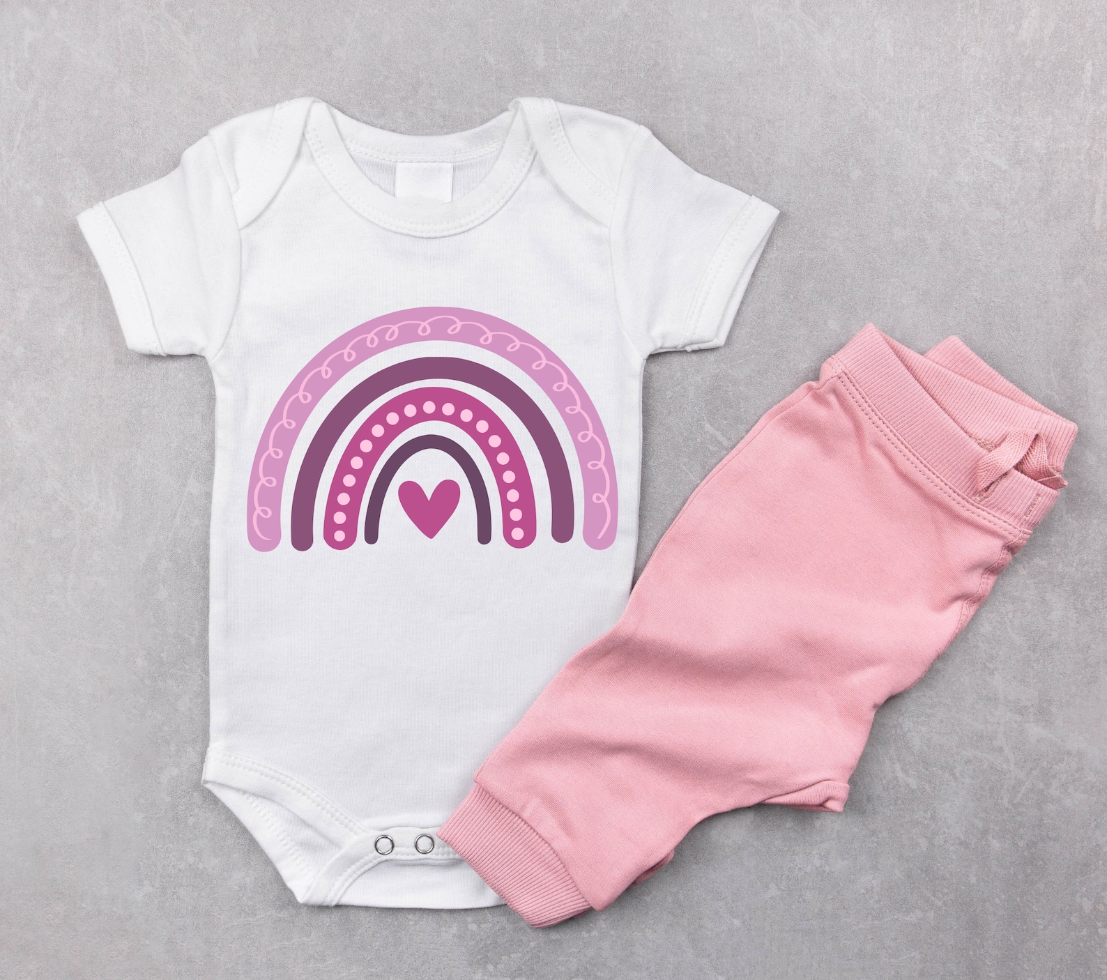 Rainbow SVG Bundle Baby Rainbow SVG Bundle Nursery Rainbow - Etsy