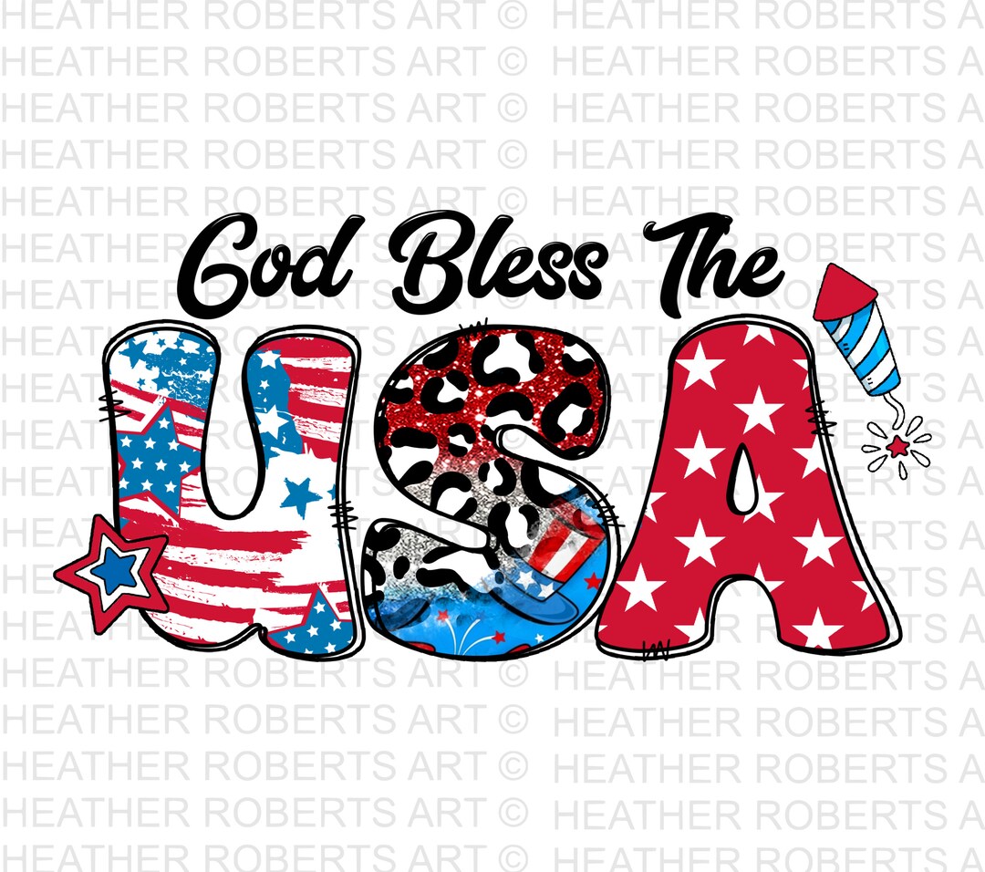 God Bless the USA PNG, American Flag Png, USA Png, Blessed America Png ...