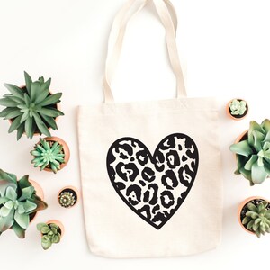 Leopard Heart SVG: Hand-drawn Pattern Cut Files - Etsy