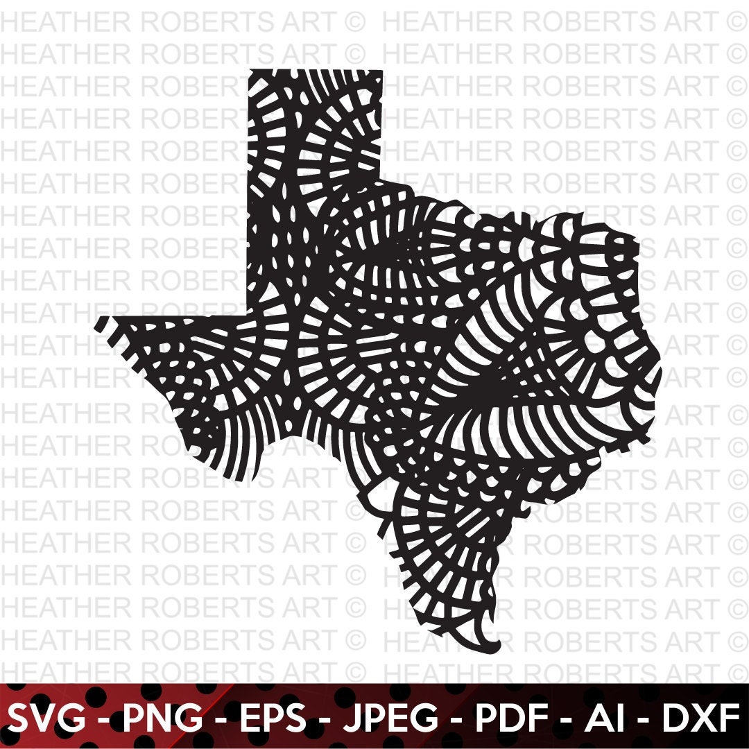 Texas Pattern Design SVG, Texas Svg, Texas Clipart, Texas Silhouette ...