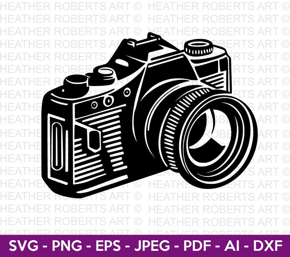 Camera SVG: Vintage Photography Cut File (digital Download) - Etsy