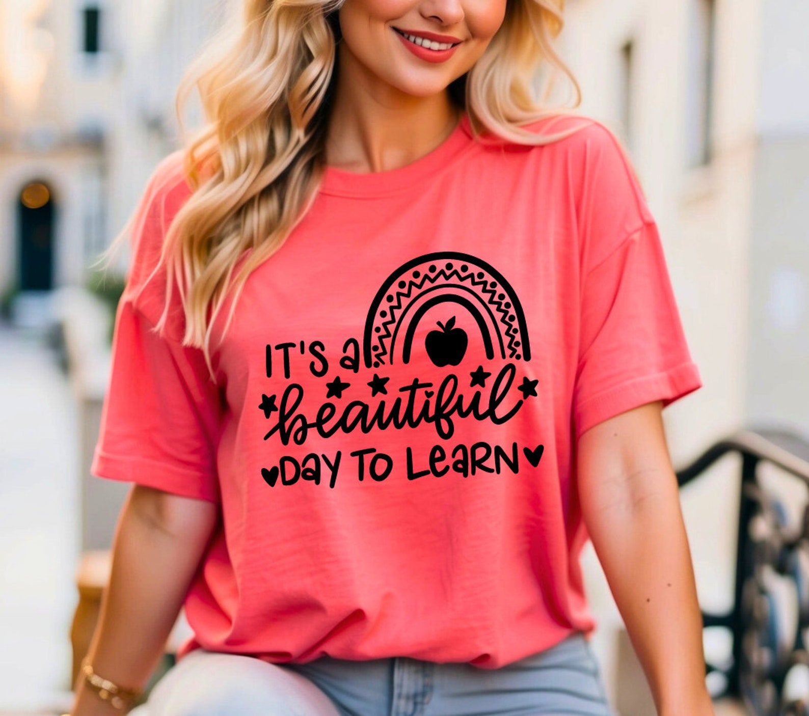It's A Beautiful Day to Learn SVG, Teacher SVG, School SVG, Back to ...