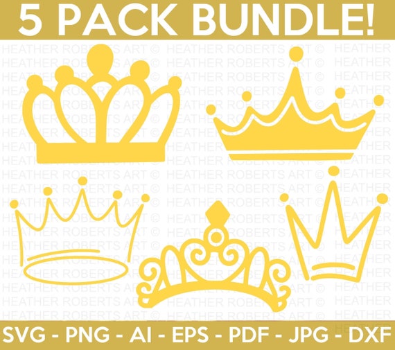 Crown SVG Bundle Crown Svg Tiara Svg Queen Tiara Svg - Etsy Australia