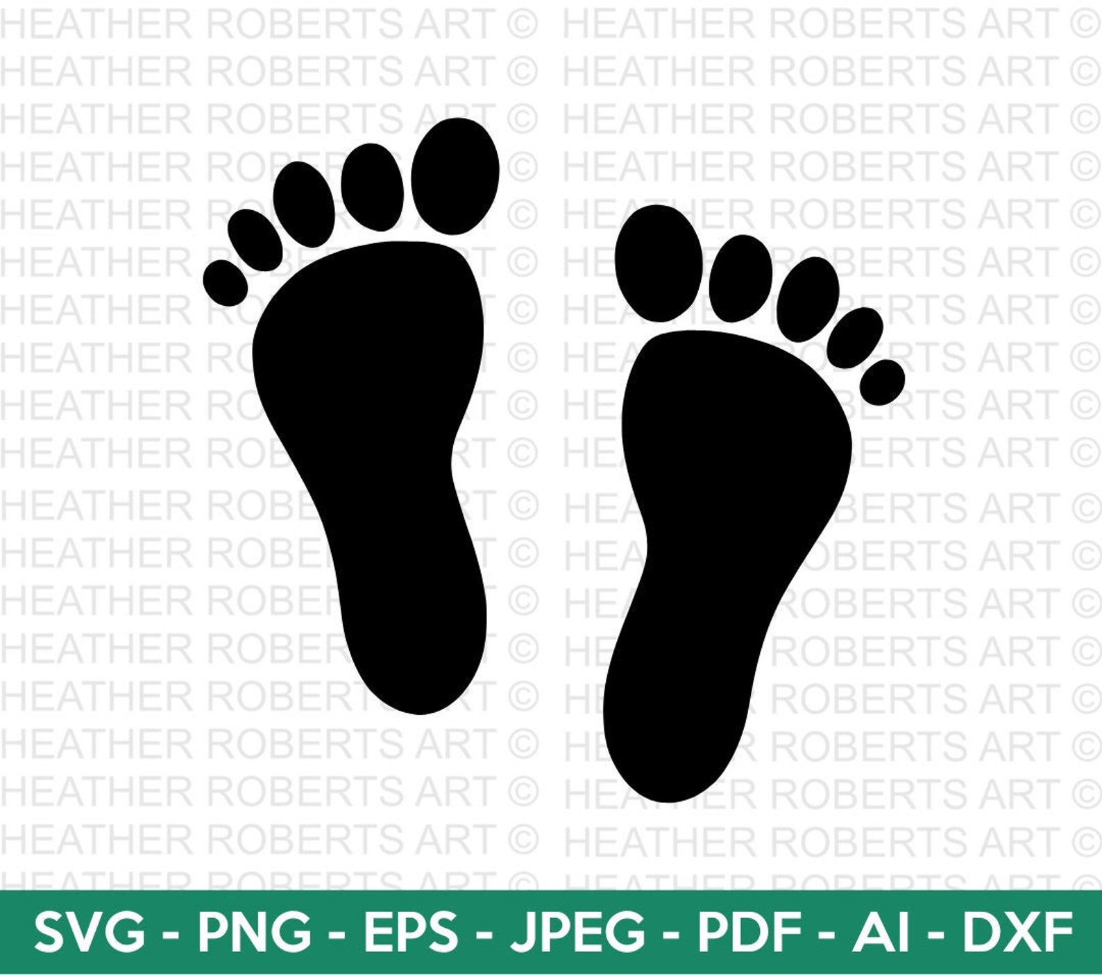 Footprint Svg Baby Footprint Svg Baby Foot Svg Footprint - Etsy
