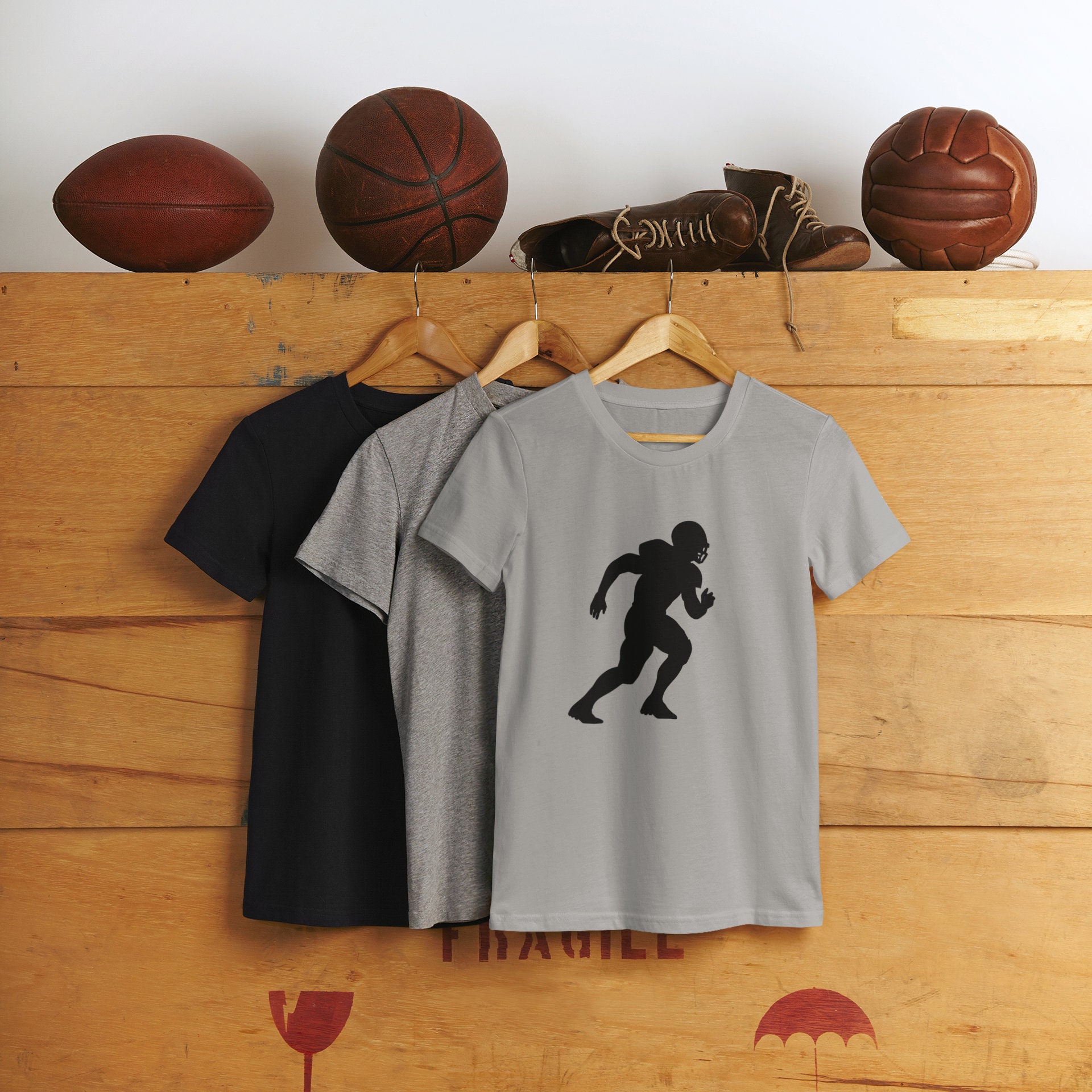 Football Player SVG Football Shirt SVG Football Fan SVG - Etsy