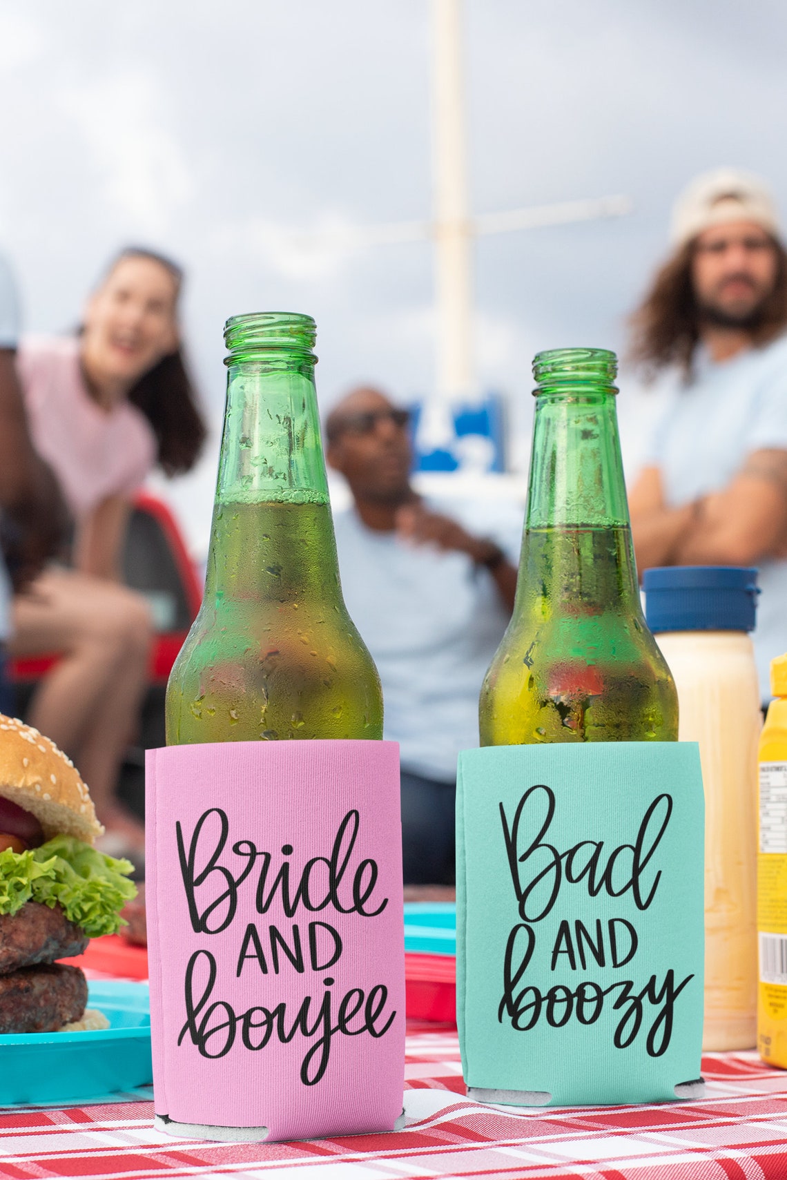 Bride and Boujee SVG Bad and Boozy SVG Bachelorette Party | Etsy