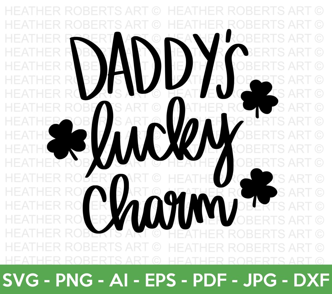 Papas Glücksbringer SVG, St. Patrick's Day SVG, irische SVG, St ...
