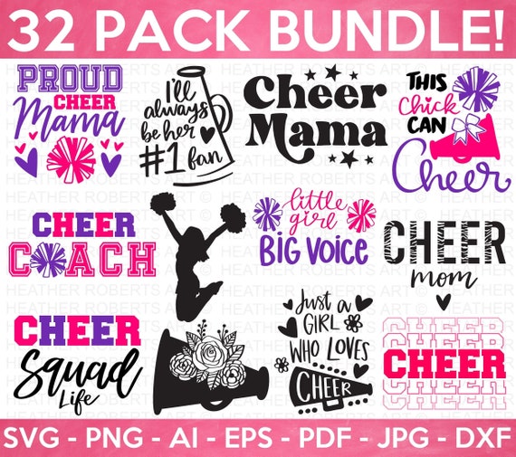 Cheer Biggest SVG Bundle Cheerleading SVG Cheer Svg Cheer - Etsy Canada