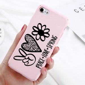 Peace Love Spring SVG, Spring SVG, Easter Svg, Spring Quotes, Flower ...