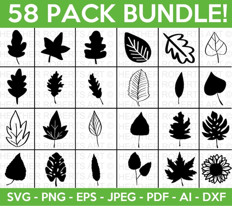 Nature Mega Svg Bundle Nature Svg Plants Svg Leaves Svg - Etsy