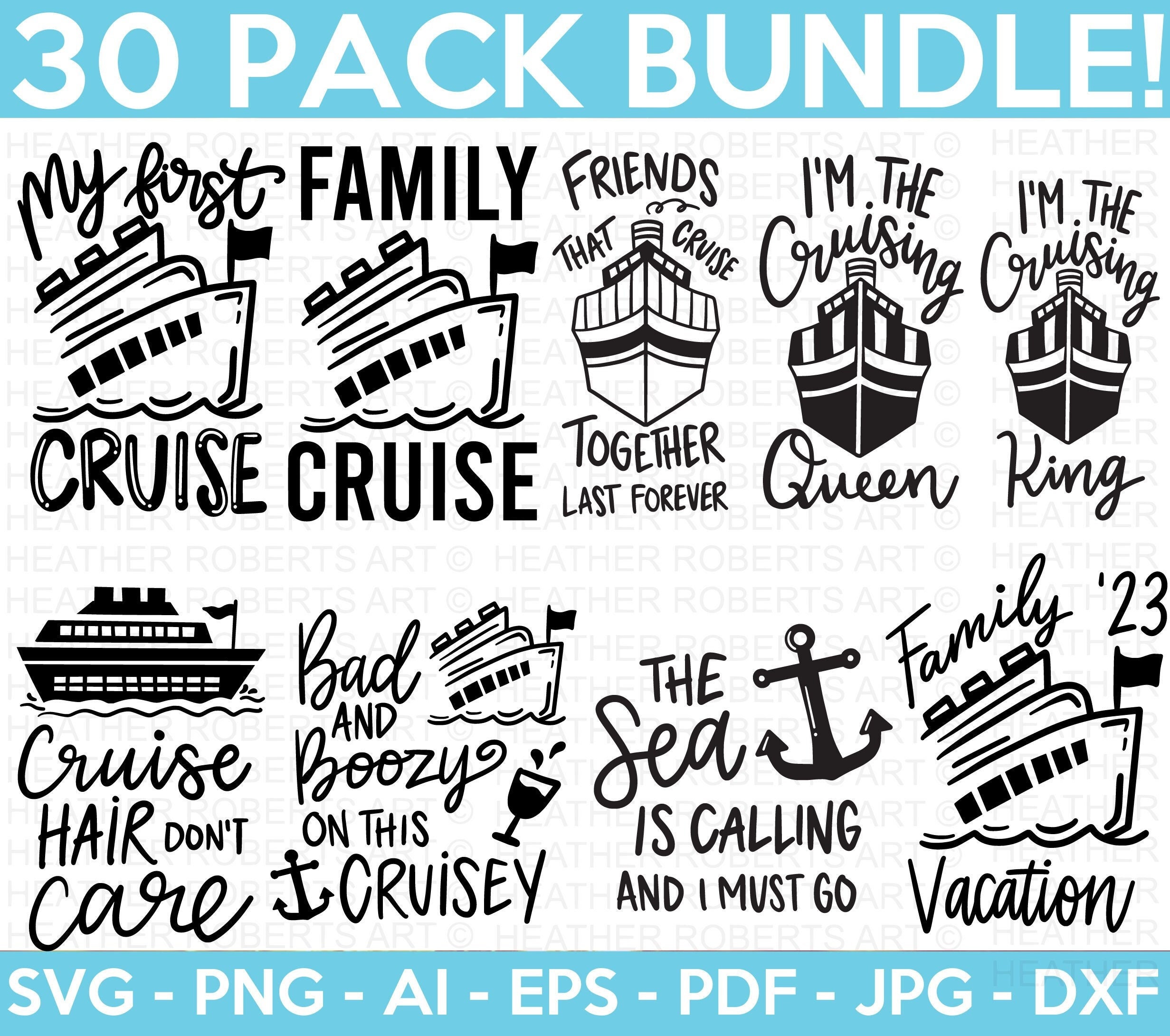 Cruise SVG Bundle Cruise Ship SVG Bundle Family Trip Svg - Etsy