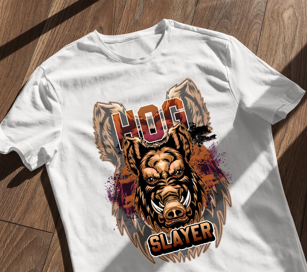 Hog Slayer Sublimation: Hunting PNG for Father's Day (digital Download ...